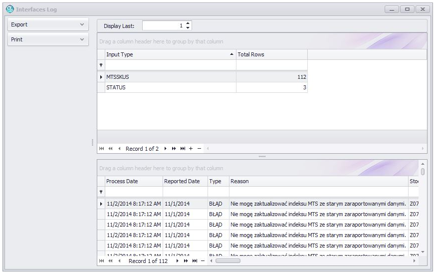 Interfaces Log – Onebeat