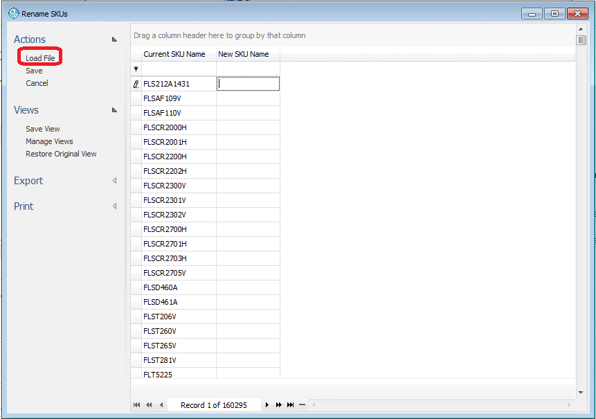 Rename SKUs – Onebeat